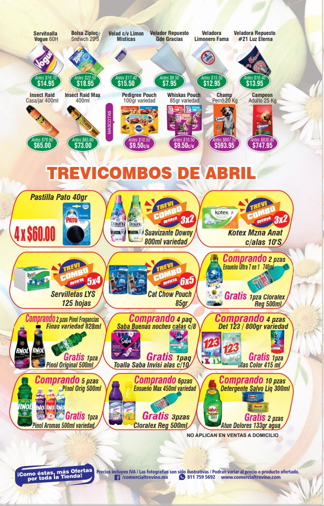 Promociones : Comercial Treviño