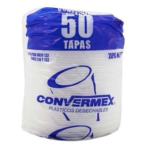 TAPA PLASTICA #16 CONVERMEX C/50 PZ [4536] : Comercial Treviño
