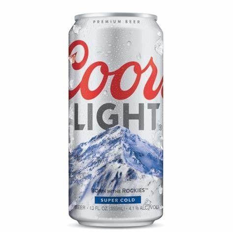 CERVEZA COORS LIGHT LATA 355 ML [4955] : Comercial Treviño