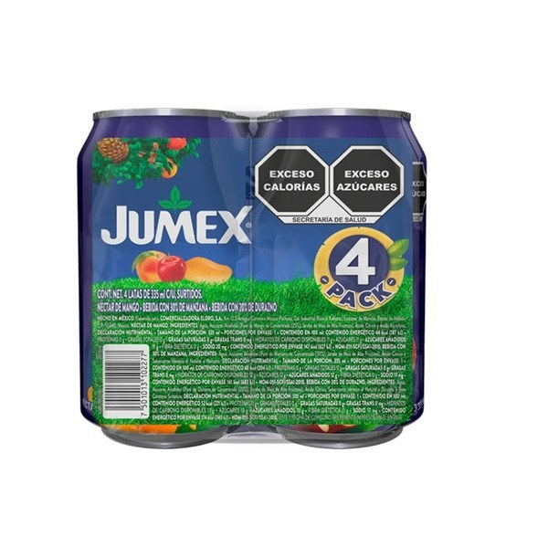 JUGO JUMEX 4 PACK SURTIDO 335 ML [5188] : Comercial Treviño