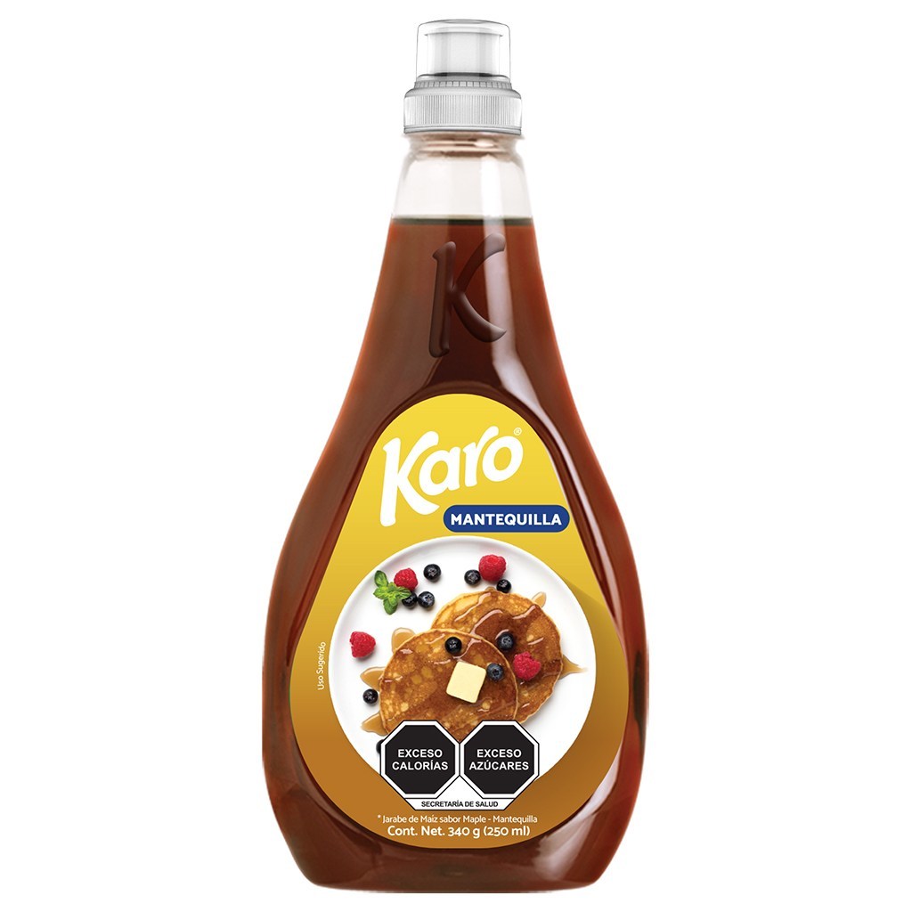 MIEL KARO 250 ML MAPLE SABOR MANTEQUILLA [5312] : Comercial Treviño