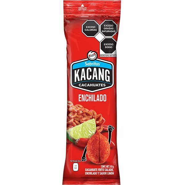 CACAHUATE KACANG CHILE LIMON 69 GR [5343] : Comercial Treviño